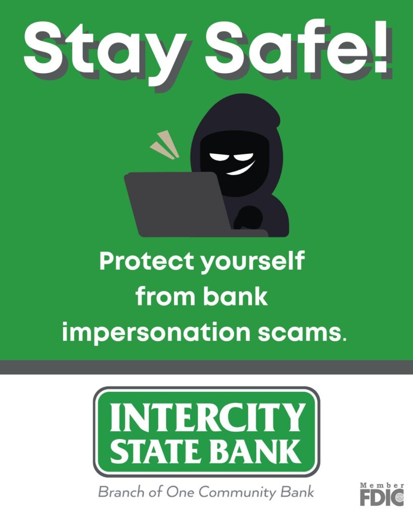 Fraud Scam Alert | Intercity State Bank